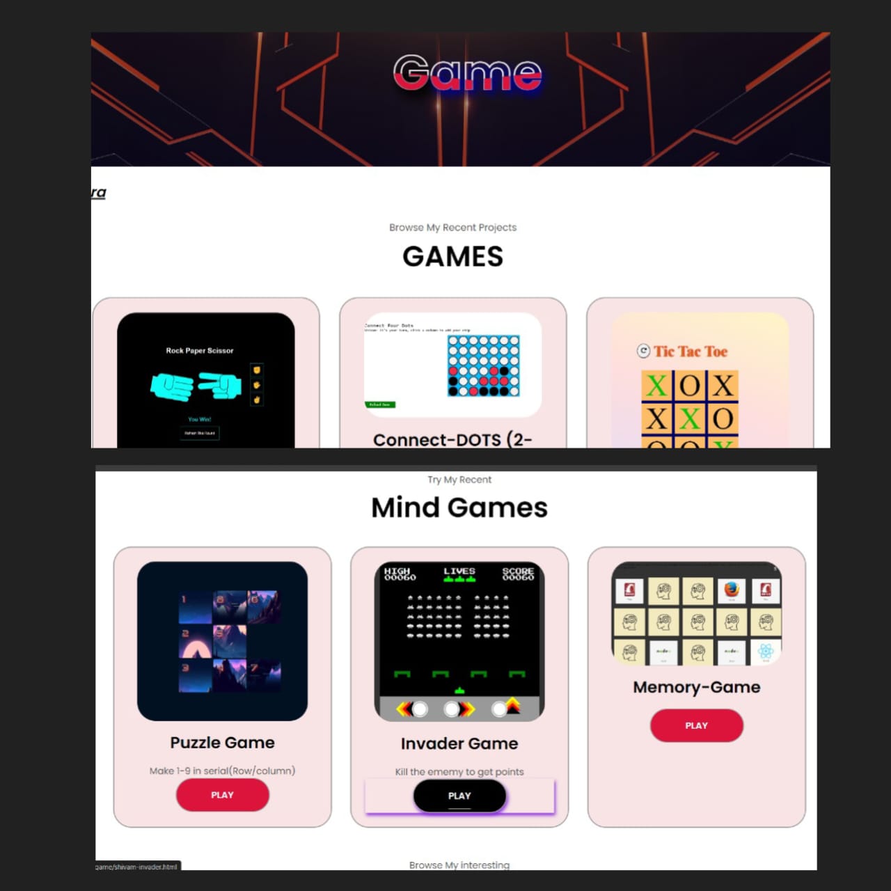 Portfolio | Shivam Mishra